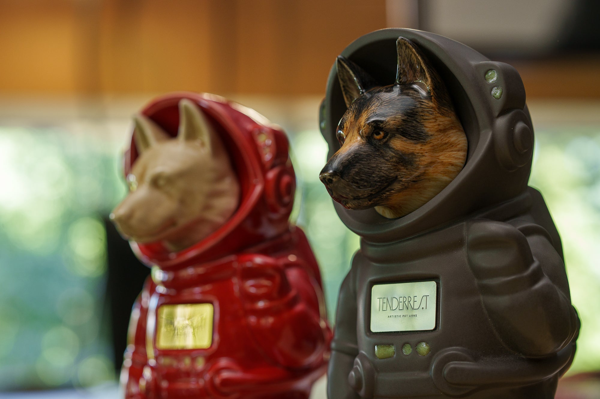 dog statues for ashes